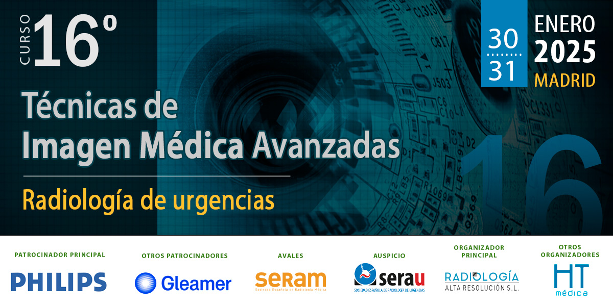 XVI Curso de Técnicas de Imagen Médica Avanzada "Radiología de ...